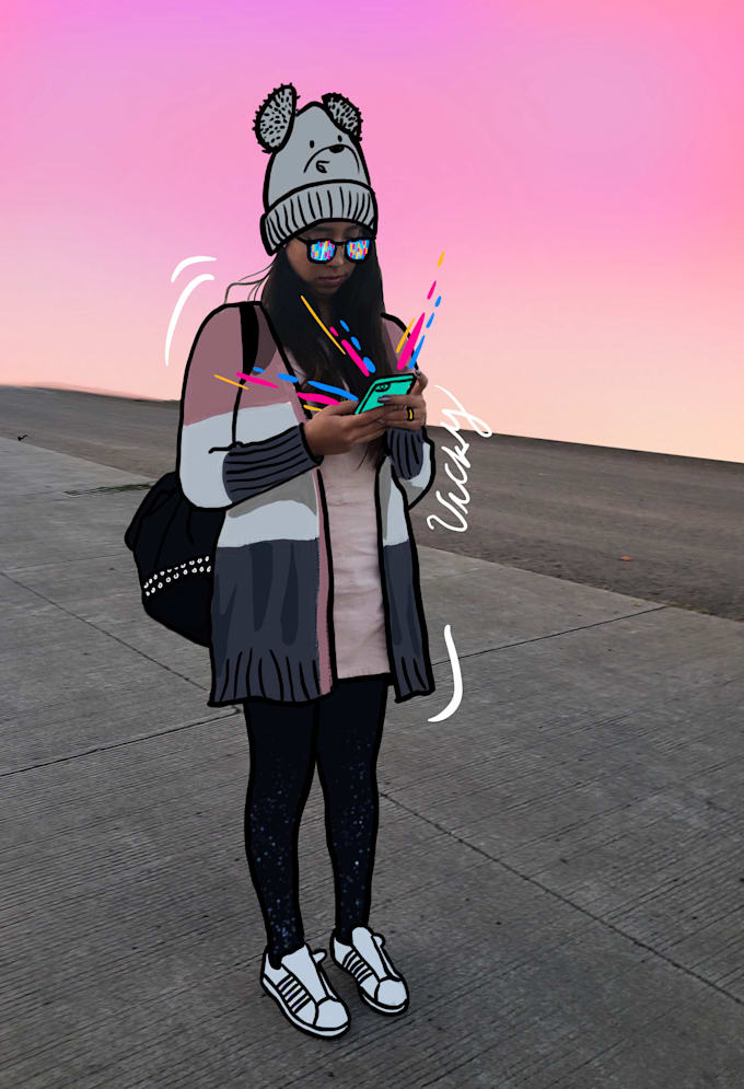 Make the most amazing doodle art over your photo under 24hrs by ...