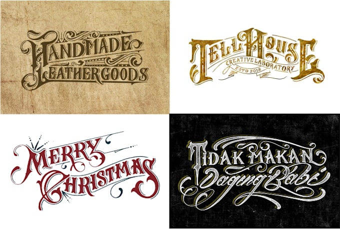 Design classic retro vintage hipster or hand lettering logo by Zaed21 ...