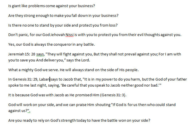 Write christian social media post by Jebesmano | Fiverr