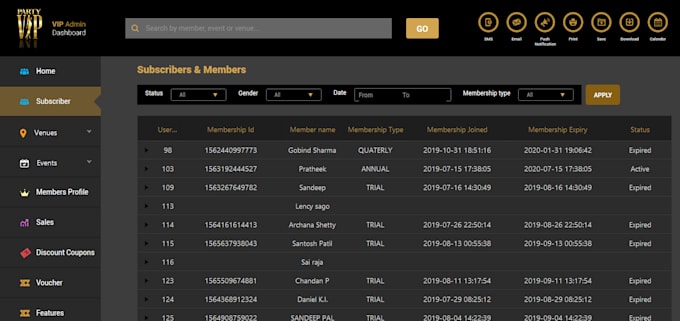 Make database applications with user interface by Sourabhmahajan | Fiverr