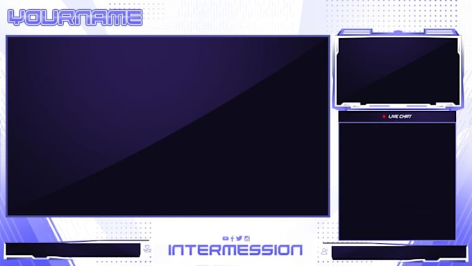 Create a professional twitch or mixer overlay for your stream by ...