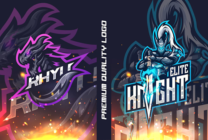 Create super badass mascot logo for esports, gaming, youtube by Aswar ...