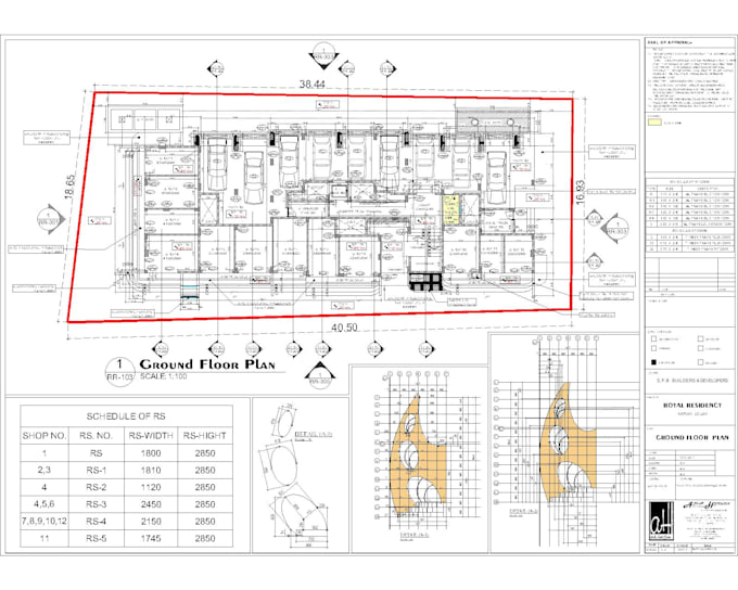Create detail working drawings from pdf or images by Beautyacharya | Fiverr