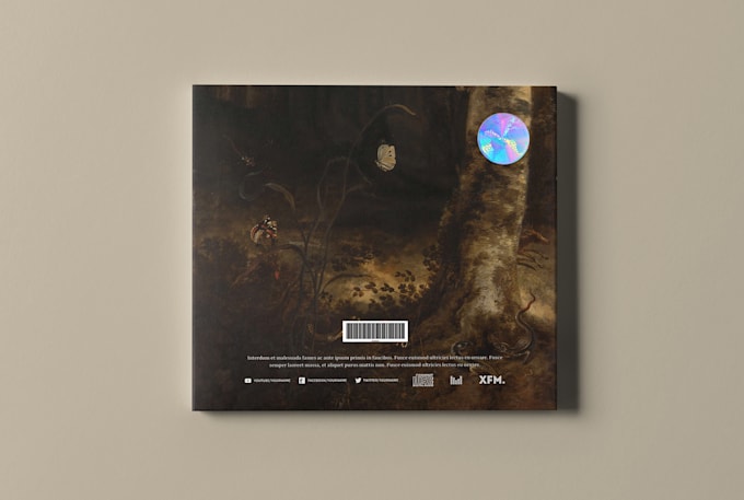Design unique album cover digipack by Custombrandco | Fiverr