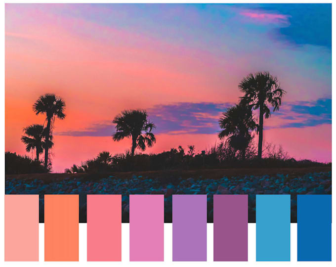 Create a custom color palette for you based on your photograph by ...