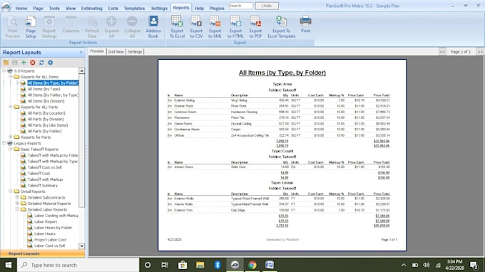 Provide planswift takeoff material cost estimation by Atiqrehman500 ...