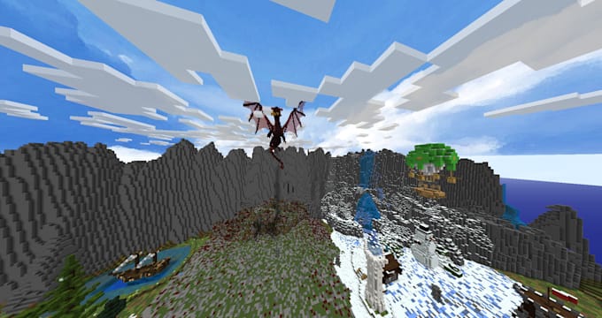 Build your minecraft map by Engeltim | Fiverr