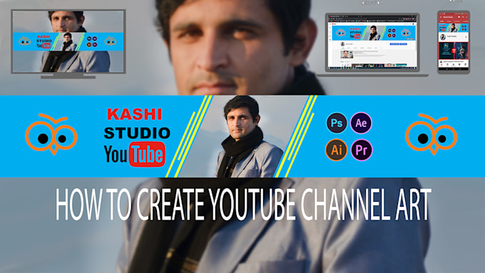 Design an eye catching youtube banner by Pixieartt | Fiverr