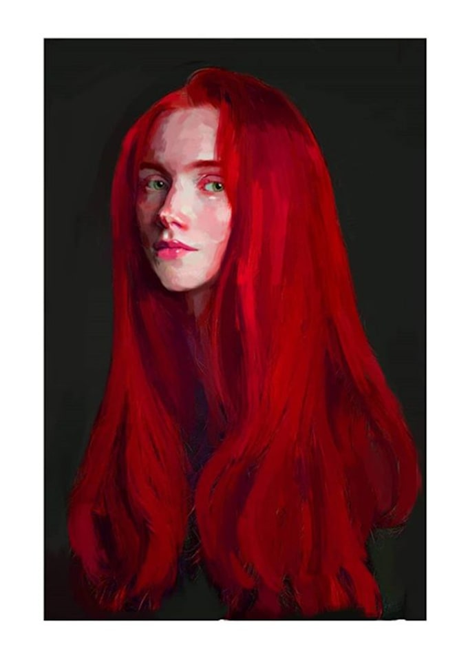 Draw a potrait of your choice by Sharkinkin | Fiverr