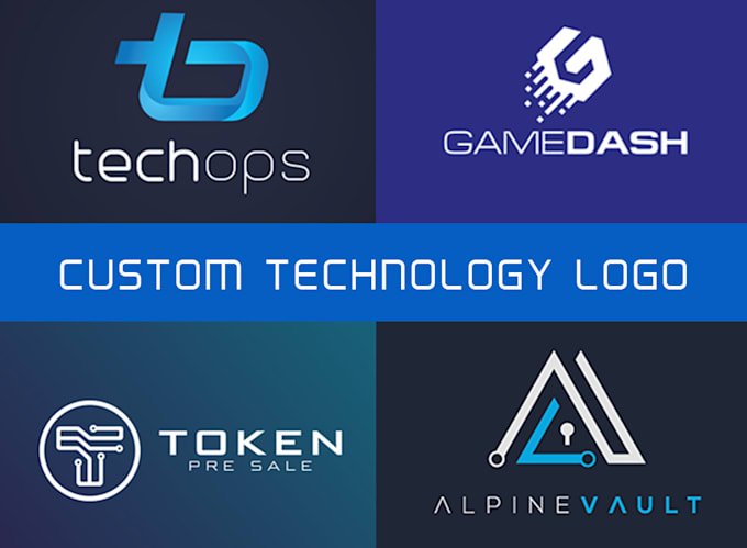 Design a modern tech startup app crypto and professional technology ...
