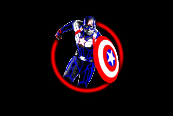 Create an incredible neon superhero wallpaper for you by Nfl_design ...