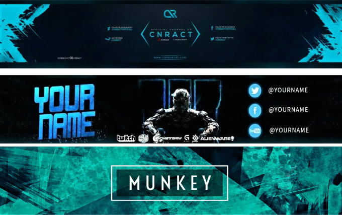 Design ultimate youtube, twitch and gaming banner by Shaiibi | Fiverr Design ultimate youtube, twitch and gaming banner by Shaiibi | Fiverr