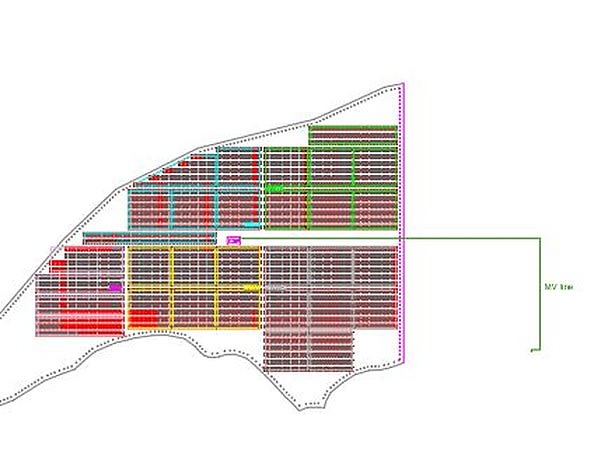 Draw and layout solar pv farm by Husamhennawi | Fiverr