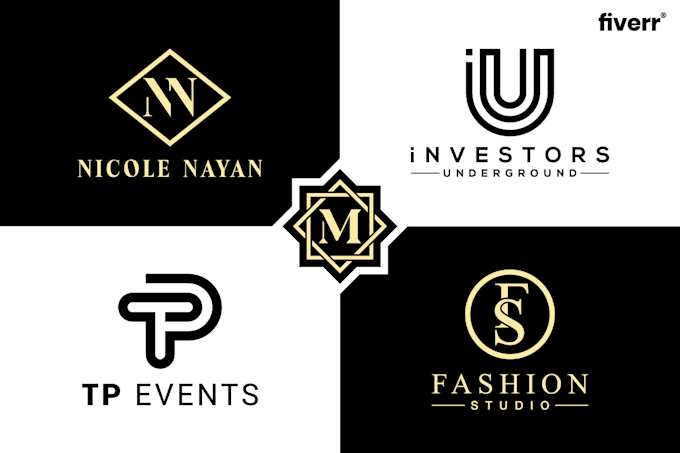 Do initial letters and monogram logo design by Xi_logo_expert | Fiverr