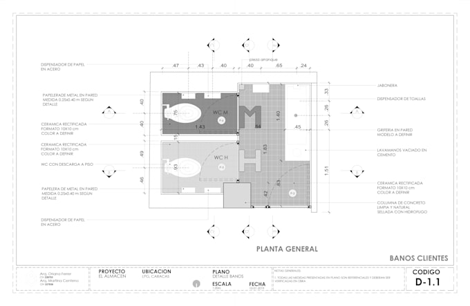 2d drawings of your architectural project by Vv_architecture | Fiverr