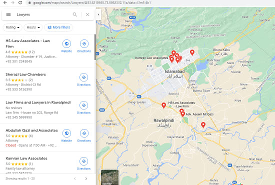 Google map business scraping, data scraping by Aliakhan786 | Fiverr