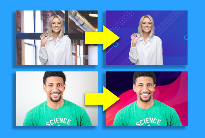 Design a creative zoom virtual background by Socialdesiner | Fiverr