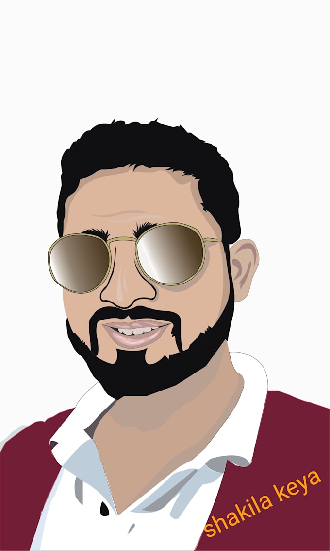 Do nice vector portrait by Shakilasulta593 | Fiverr