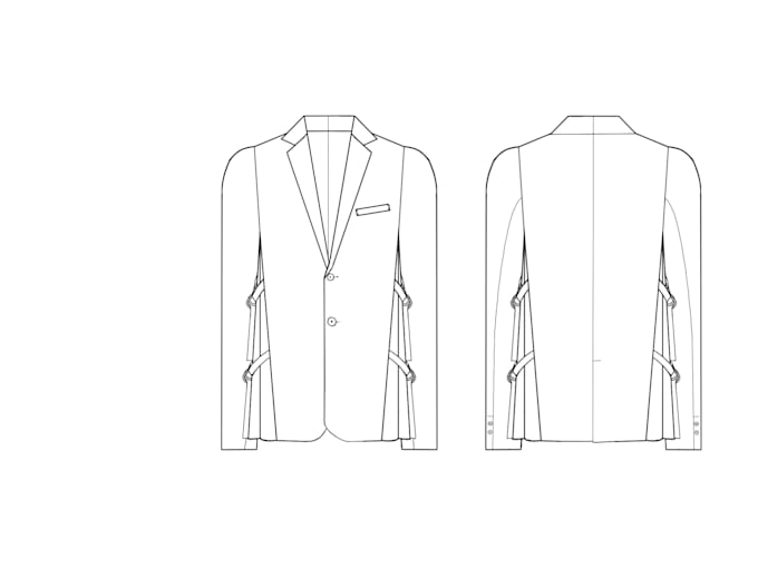 Create Cad Technical Illustration Flats For Your Designs By Khmaria1