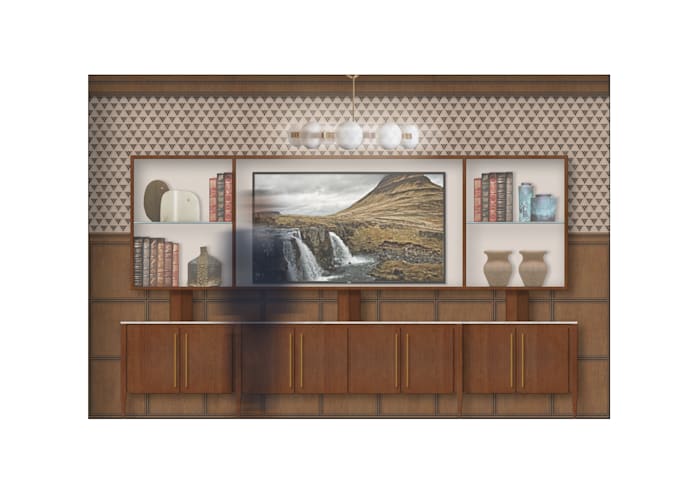 Render interior elevation, ideal for client presentations by ...