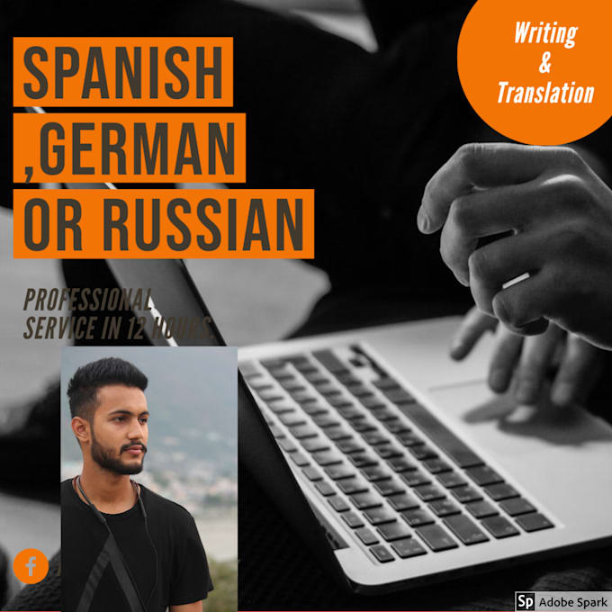 Translate english to spanish german or russian professionally within 12 ...