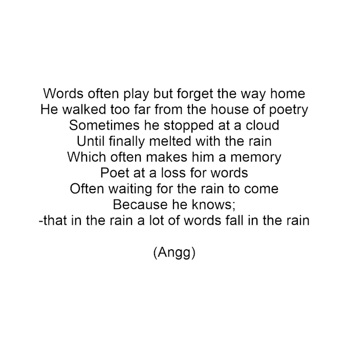 Write amazing poem about anything by Anggerpraditama | Fiverr