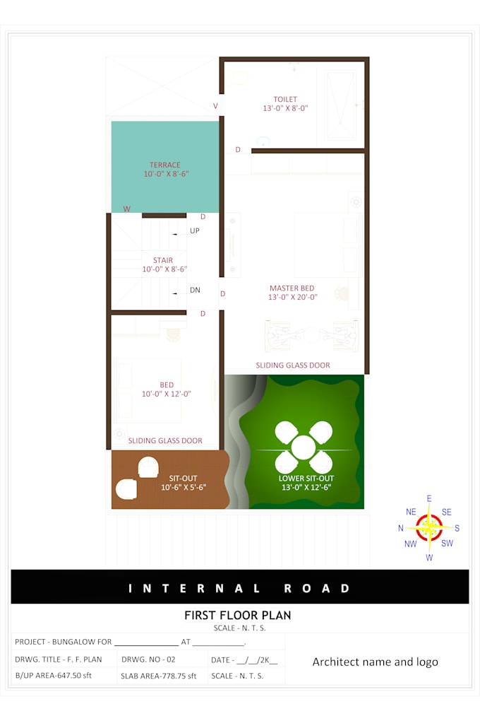 Provide architectural floor plan and submission drawings and by ...