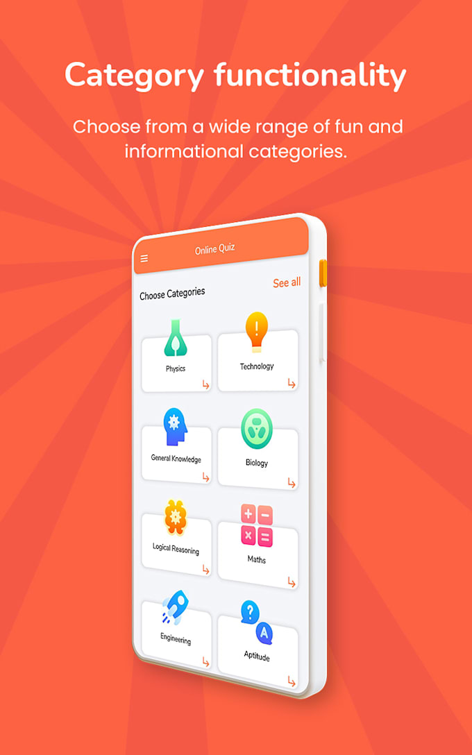 Create playable mcqs and quiz app with flutter by Umairnawaz3 | Fiverr