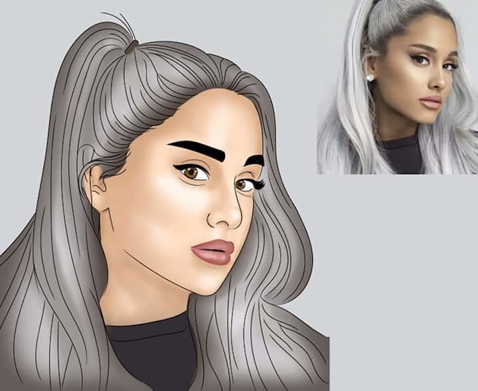 Draw a digital portait for you by Mihfan | Fiverr