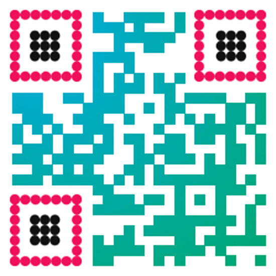 Make a simple and fancy qr code with brand logo by Virensavaliya11 | Fiverr