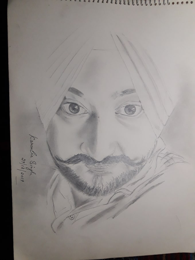 Draw your sketch at low cost with high detailing by Amarkaran | Fiverr