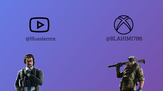 Create you a clean channel art for your youtube channel by ...