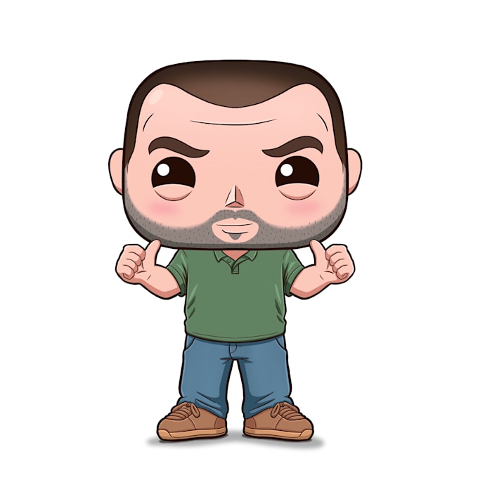 Draw anything in funko pop style by Danielraios | Fiverr