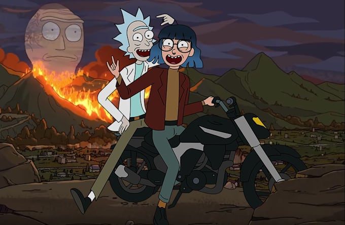 Do a rick and morty custom avatar by Rustompujado | Fiverr