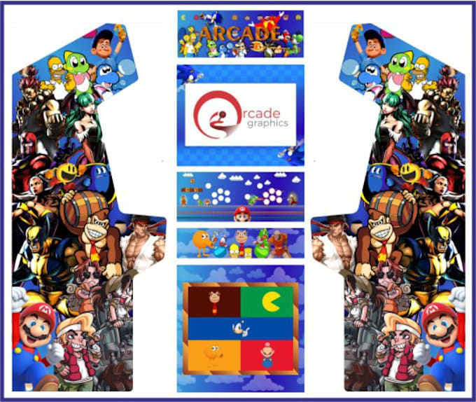 Design creative and beautiful multicade arcade cabinet by ...