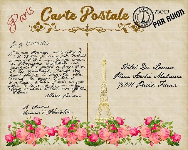 Send you a postcard from paris to any place by Masterromane | Fiverr