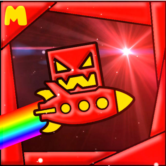 Design you an amazing geometry dash logo with fx by Mxkerzfx