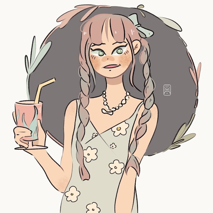 Illustrate your character in my adorable art style by Jijibarry | Fiverr