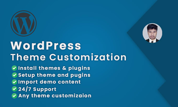 Install wordpress, set up theme, demo import, do customize with cpanel by Wyarej | Fiverr