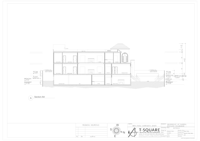 Make floorplan or blueprint full set architectural drawing by ...