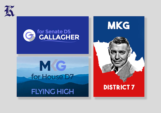 Design you a modern, or vintage political campaign poster by Kubital ...