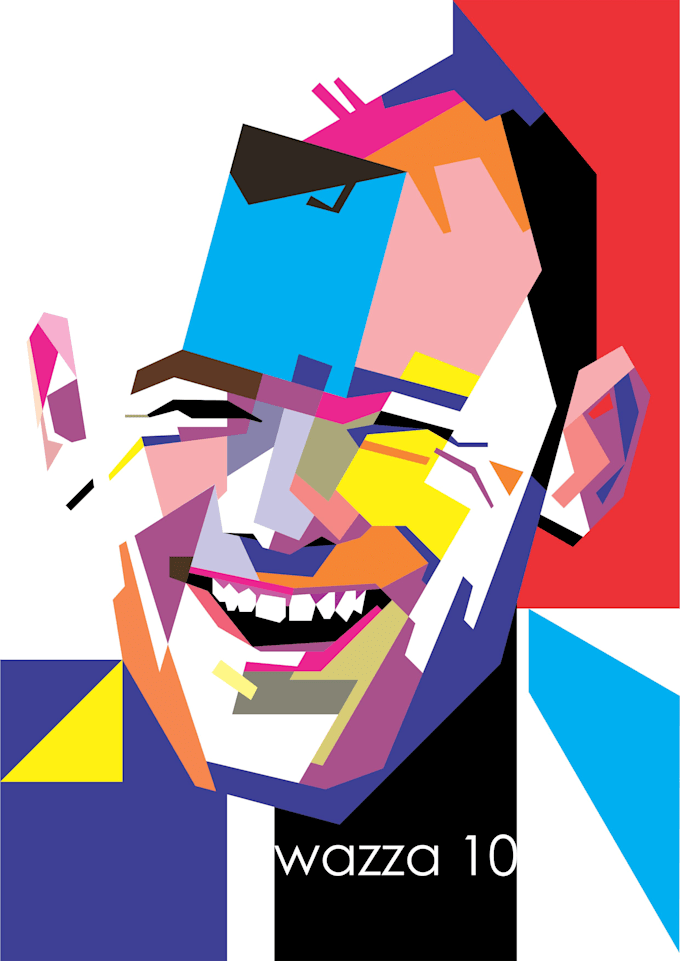 Draw awesome and simple wpap or pop art by Samgera_art | Fiverr