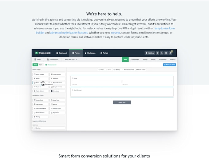 Create a formstack form for your business by Breimann16 | Fiverr