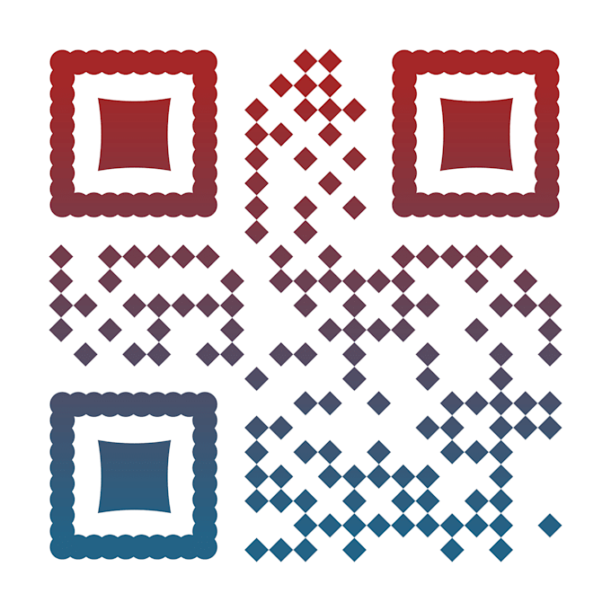 Create best qr code multi color and designer code by Mike2106 | Fiverr