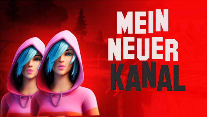 Design an eyecatching fortnite thumbnail for you by Waischbrot | Fiverr