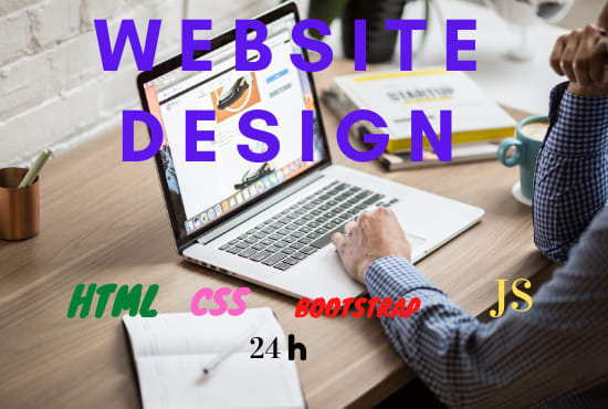 Responsive website design using html css bootstrap 24h by Nurunnabi712 | Fiverr