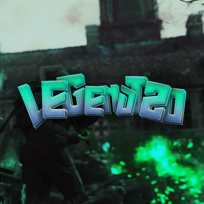 Make an exotic 3d text gaming logo by Opagfx | Fiverr