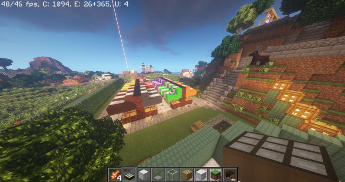 Create for you small structures on minecraft according to your choices ...