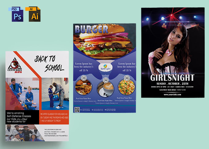 Design a one page full color flyer by Rajib525 | Fiverr