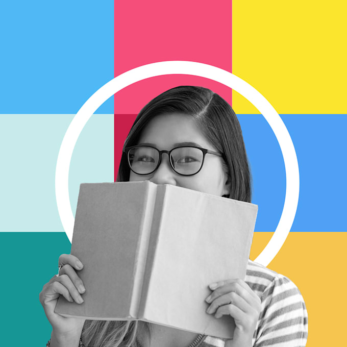 Make a modern colorful poster portrait by Flana_design | Fiverr